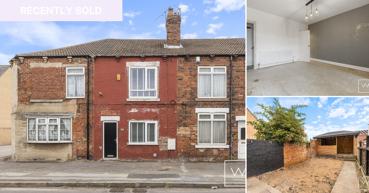 2 bed terraced house for sale in Rotherham Road, Dinnington | Welcome Homes